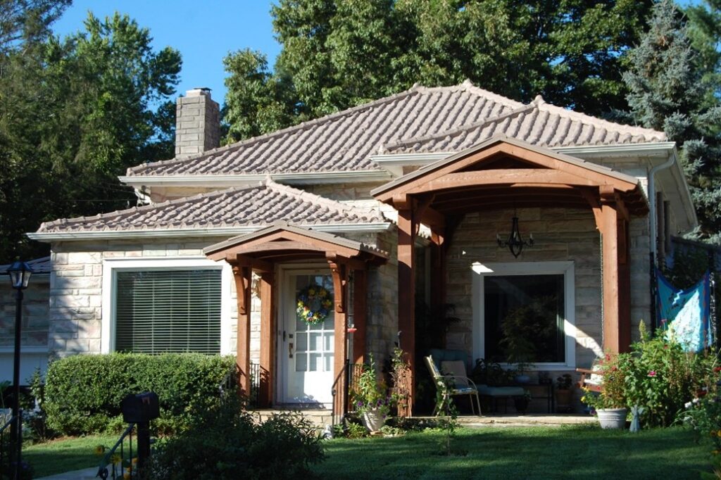 Carolinas - Embossed Tin Shingle